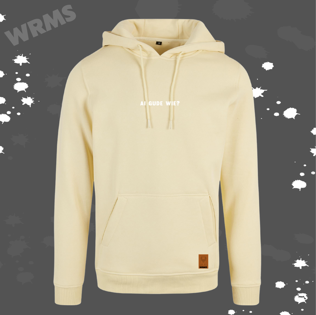 Ai Gude Wie ? Huddie uni gelb – WRMS Kollektion